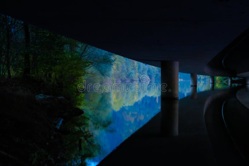 Under the Bridge and Over the Water Stock Image - Image of intermediate ...