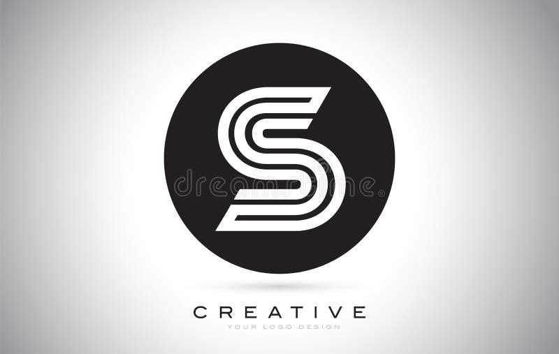 S Letter Monogram Logo Design. Modern S Icon with Creative Beautiful ...