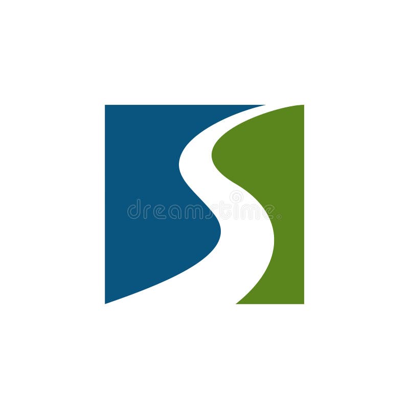 S Letter River Logo Template Illustration Design. Vector EPS 10 Stock ...