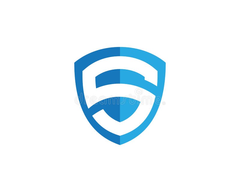 Letter S Shield Logo Template Stock Vector - Illustration of building ...