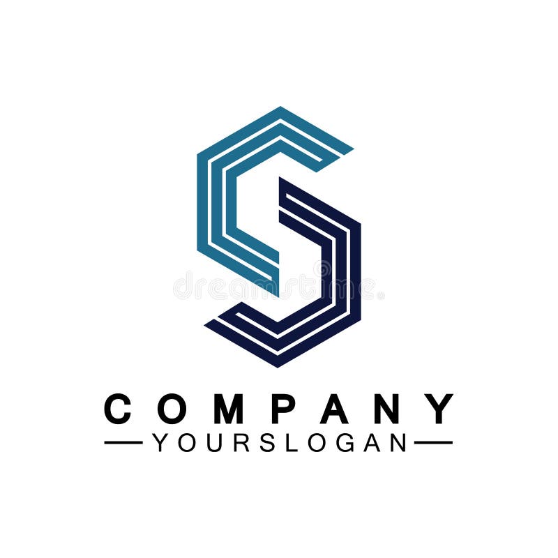 S Logo. Letter S Logo Icon Design Template Stock Vector - Illustration ...