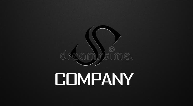 `S` logo for your project. stock illustration. Illustration of concept ...