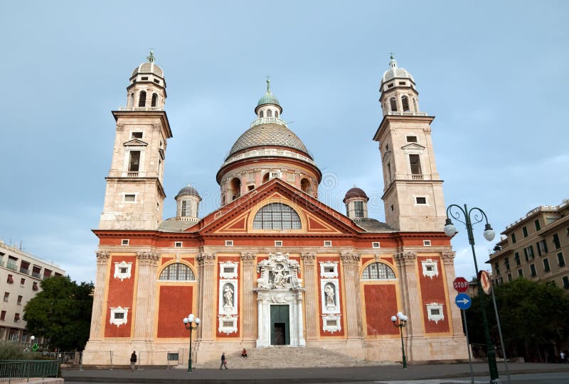 S. Maria in Carignano, Genoa, Italy Stock Photo - Image of classical ...