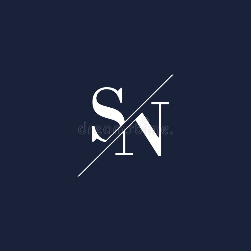 SN Initial Modern Logo Designs Inspiration, Minimalist Logo Template ...