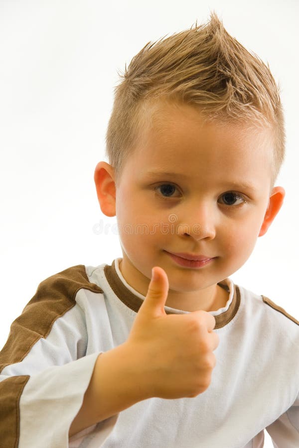 It s ok! stock image. Image of smile, hand, portrait, white - 5091327