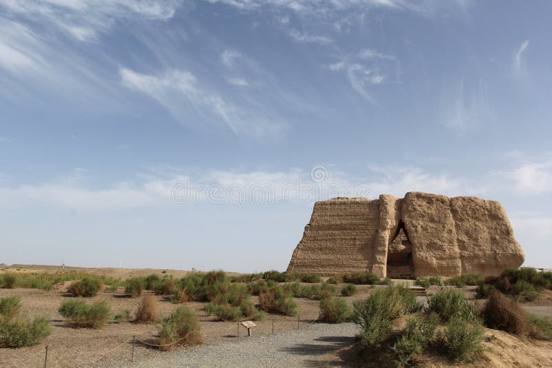 An ancient checkpoint stock image. Image of geology - 225842863