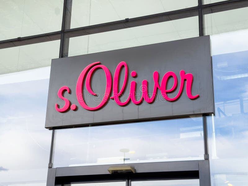 S.oliver Storefront Signage on Modern Glass Building Exterior Editorial ...