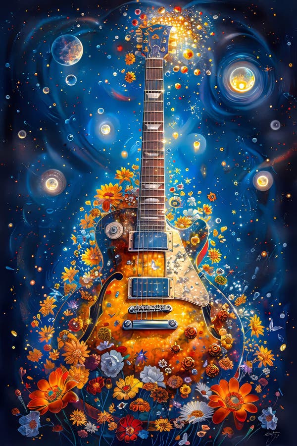 60s Psychedelic Concert Poster Stock Illustration - Illustration of ...