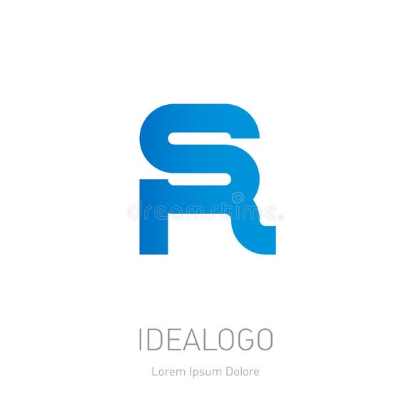 S and R Logo. SR - Vector Design Element or Icon Stock Vector ...