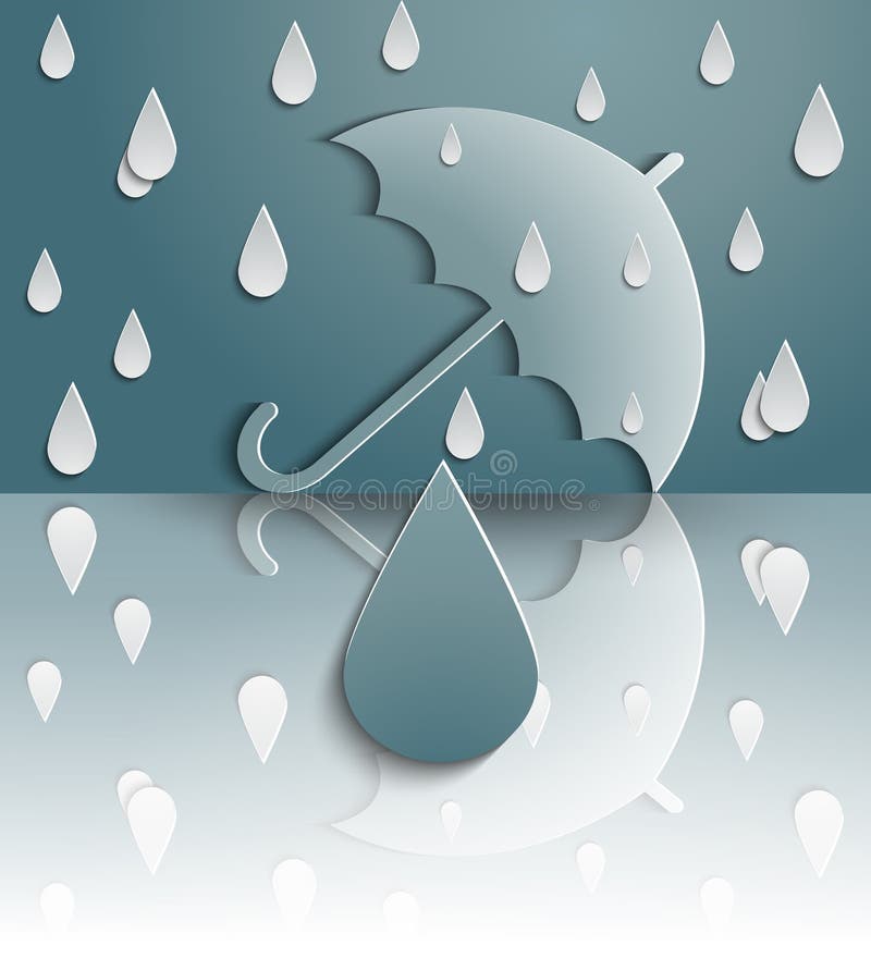 It s raining stock vector. Illustration of design, protect - 39141386