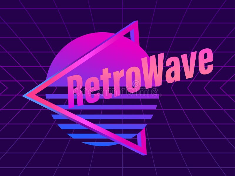 Synthwave Grid Wallpaper Stock Illustrations – 411 Synthwave Grid ...