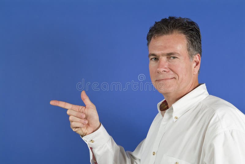 It s Right Over There. stock photo. Image of fellow, finger - 2716844