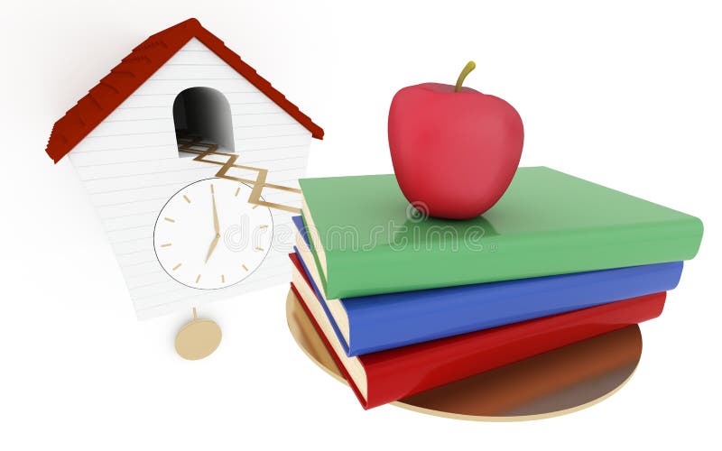It s school time stock illustration. Illustration of colorful - 44260249