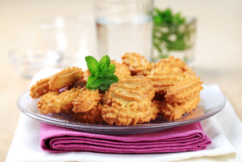 S-shaped Spritz cookies stock photo. Image of pastry - 22162988