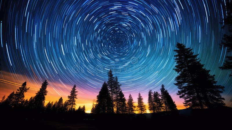 S star rotation stock illustration. Illustration of astrophotography ...