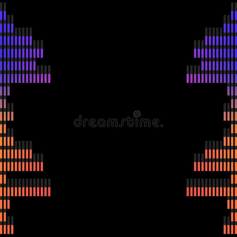 90s Style Game Console Abstract Background Stock Illustration ...