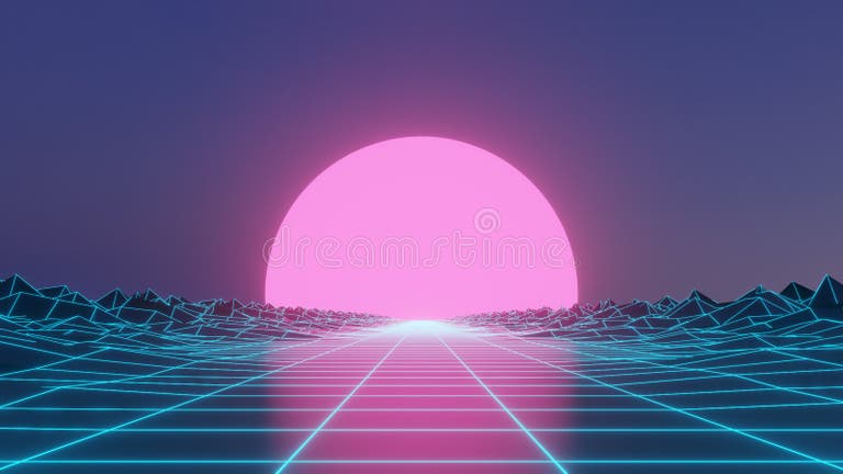 Outrun Style Stock Illustrations – 1,450 Outrun Style Stock ...