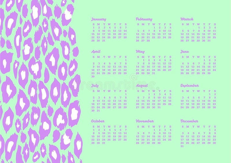 80s styled 2017 calendar. stock vector. Illustration of month - 79922032