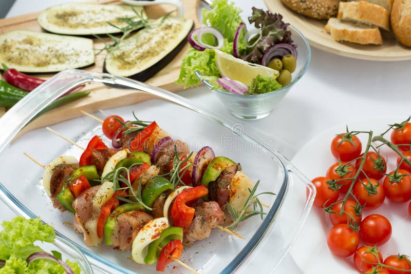 It s really tasty stock photo. Image of salad, shish - 72970118