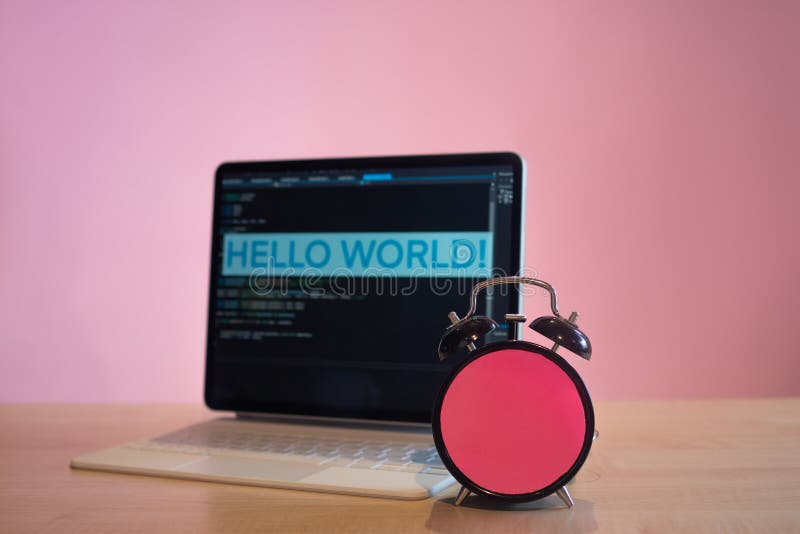 It S Time To Learn Programming Languages, a Call To Action, Stock Photo ...