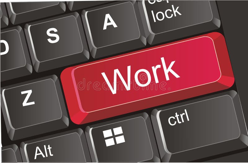 It`s time to work editorial stock image. Illustration of programming ...