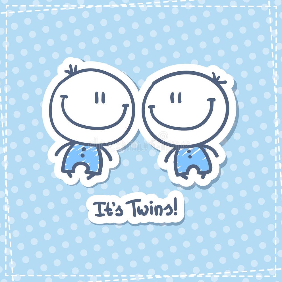 Twins Stock Illustrations – 8,002 Twins Stock Illustrations, Vectors ...