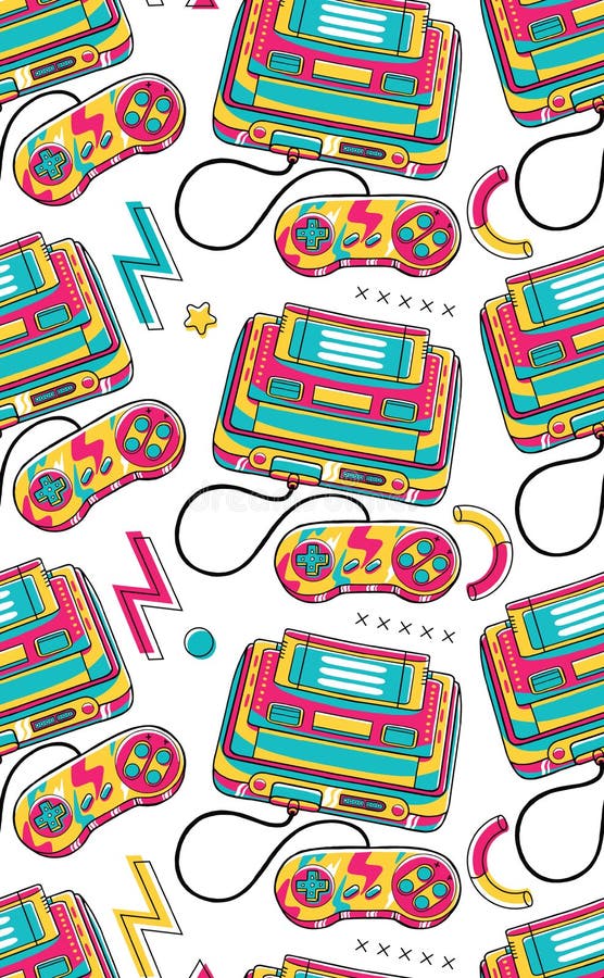 Nintendo Pattern Stock Illustrations – 79 Nintendo Pattern Stock ...