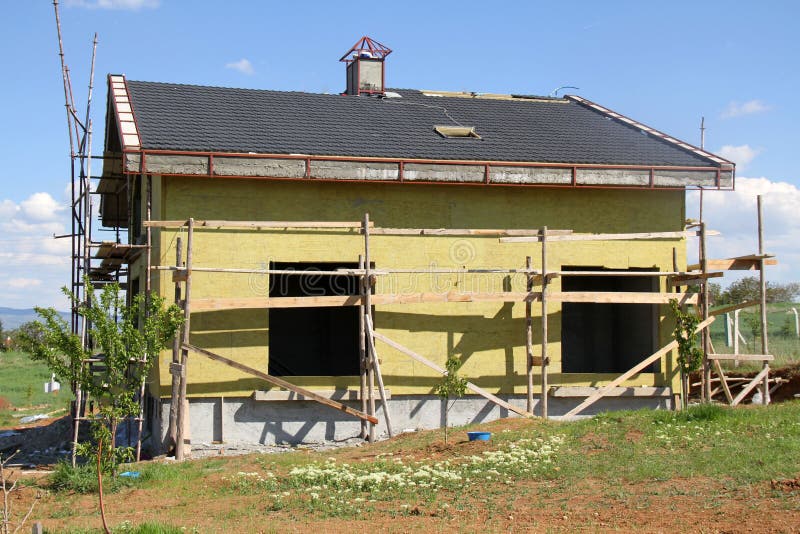 Making Building, Building Under Construction Stock Photo - Image of ...