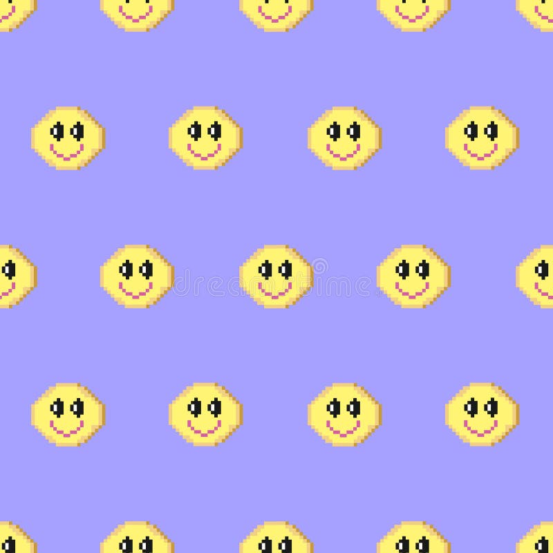 2000s Y2k Style Groovy Trippy Seamless Pattern Old Pc Game 90s ...