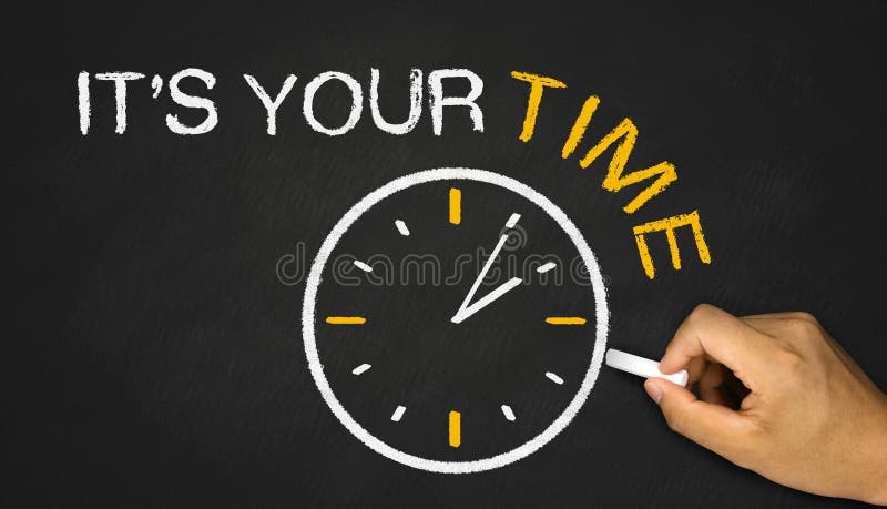 It s your time stock photo. Image of career, intense - 48391866