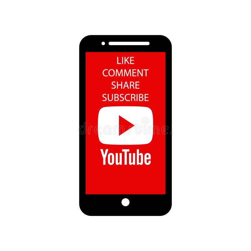 Youtube Logo on Mobile Screen Editorial Photo - Illustration of live ...