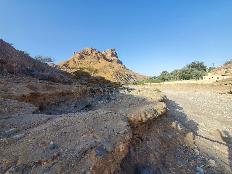 Sa al wadi, Oman stock photo. Image of ridge, wilderness - 241081064