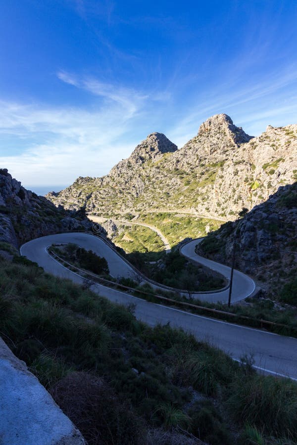 Sa Calobra Road in Mallorca Spain Stock Photo - Image of spain, island ...