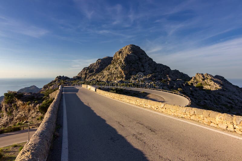 Sa Calobra Road in Mallorca Spain Stock Photo - Image of europe, cala ...