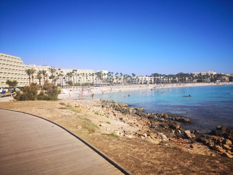 Sa& X27;Coma Beach Pier Editorial Stock Photo - Image of vacation ...