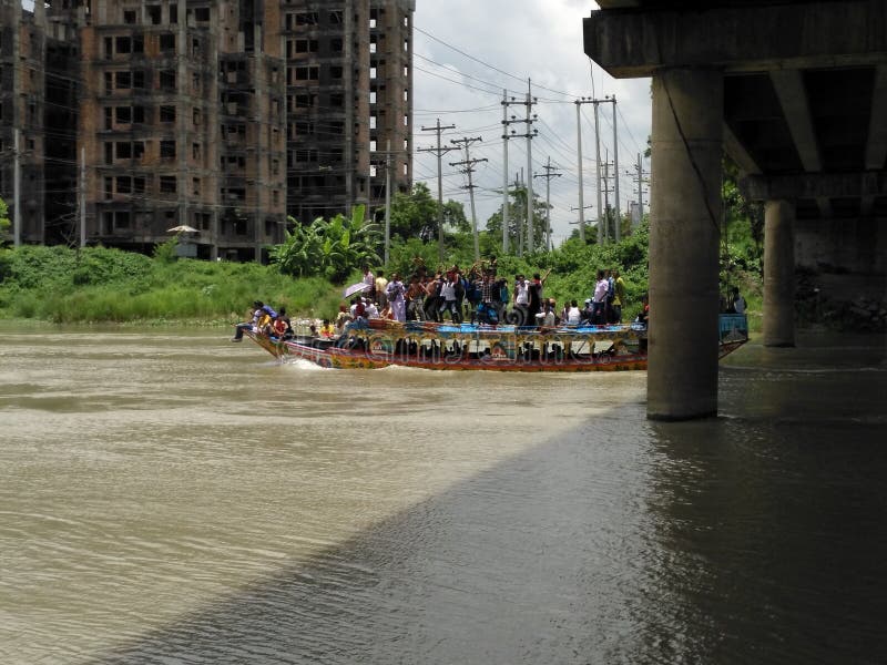 Sa editorial photo. Image of town, city, river, bank - 95305791