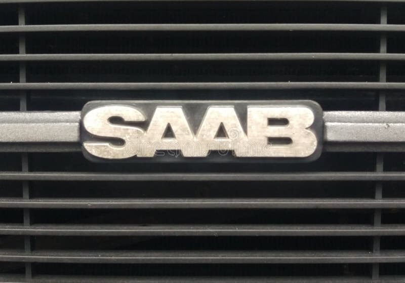 Saab Emblem In The Snow