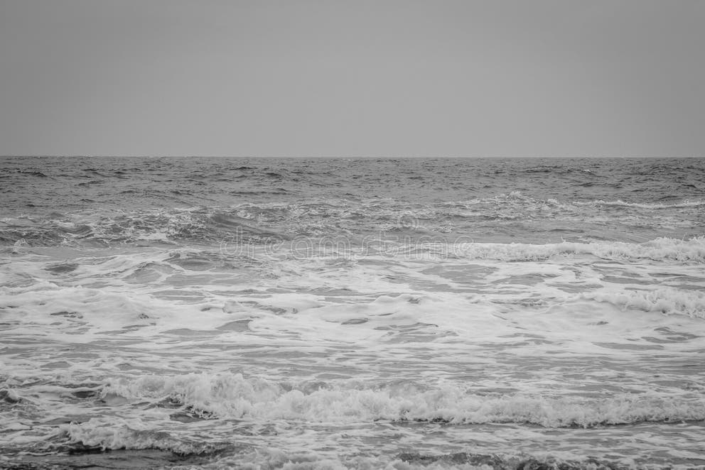 Saaidia Beach and waves stock image. Image of resort - 127092845