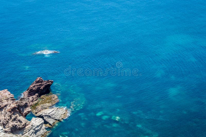 Saaidia island and waves stock image. Image of landscapes - 124451967