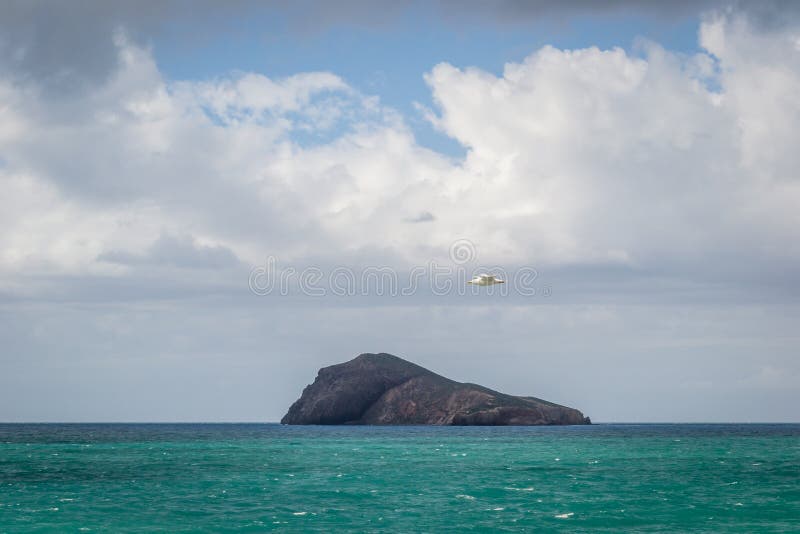 Saaidia islands and waves stock image. Image of chair - 124384779