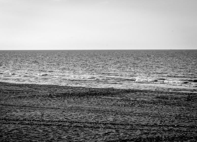 Saaidia Sunset Beach and Waves and Rocks Stock Image - Image of marina ...