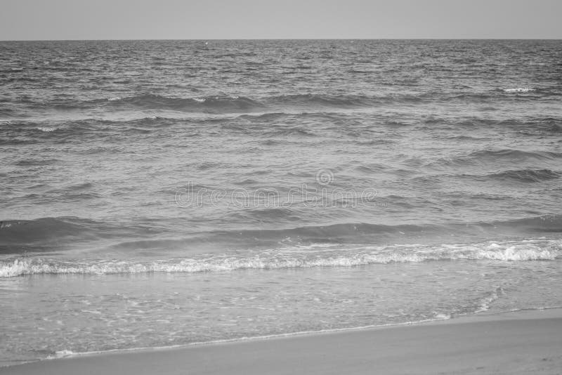 Saaidia Beach and Waves and Rocks Stock Image - Image of jebha, marina ...