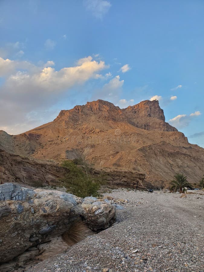 Saal Mountain, Muscat, Oman Stock Photo - Image of wadi, cliff: 241539172