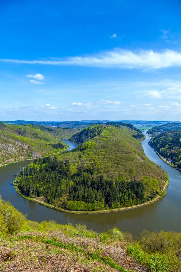 Saar Bow,Saar River,Germany Stock Image - Image of river, germany: 27280993