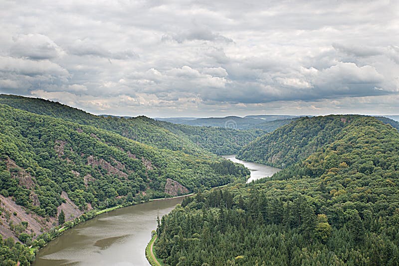 Saar Bow,Saar River,Germany Stock Image - Image of river, germany: 27280993