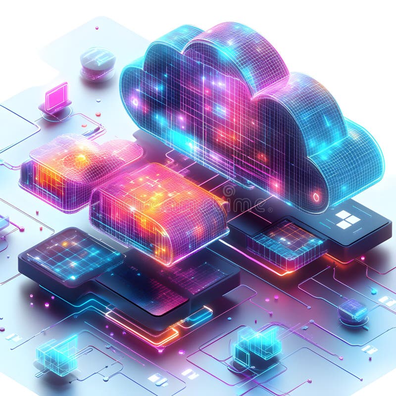 Iaas Illustrated Stock Illustrations – 6 Iaas Illustrated Stock ...