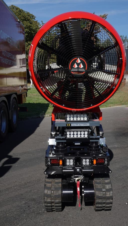 SAB 2024 - Firefighting Ventilation Fan Stock Photo - Image of 2024 ...