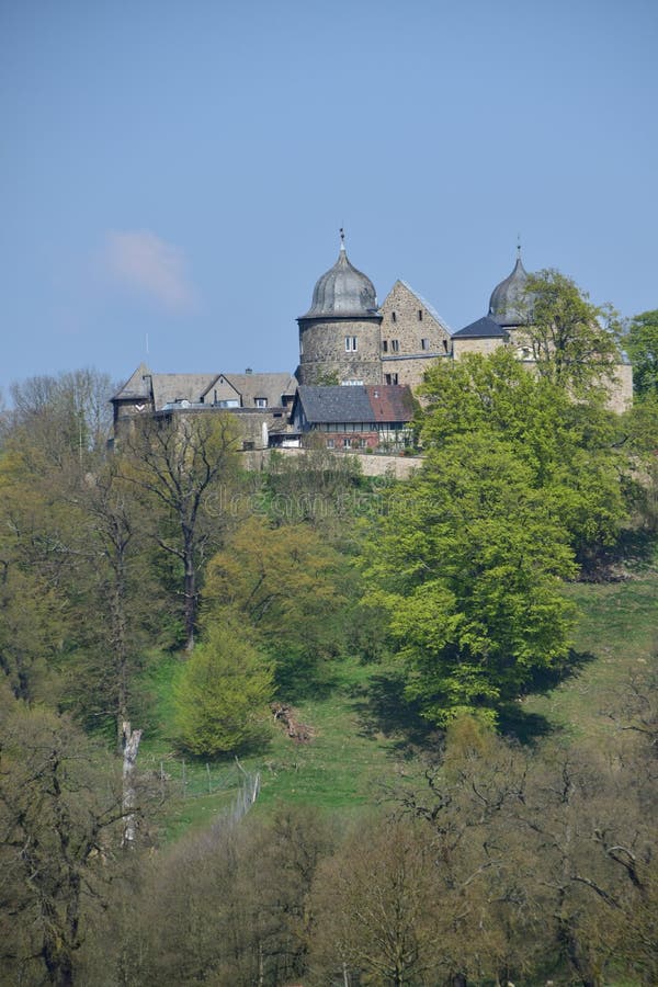 Sababurg Castle in Hesse stock photo. Image of eichenbaum - 71429492