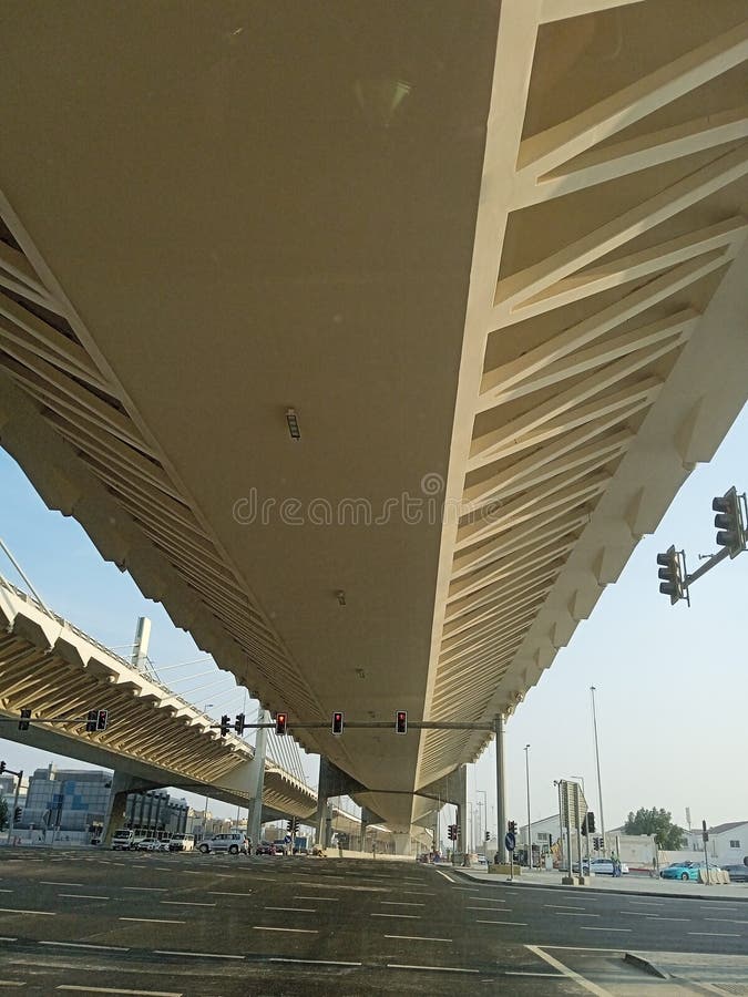 Sabah Al Ahmad Corridor QATAr Doha Editorial Stock Image - Image of ...
