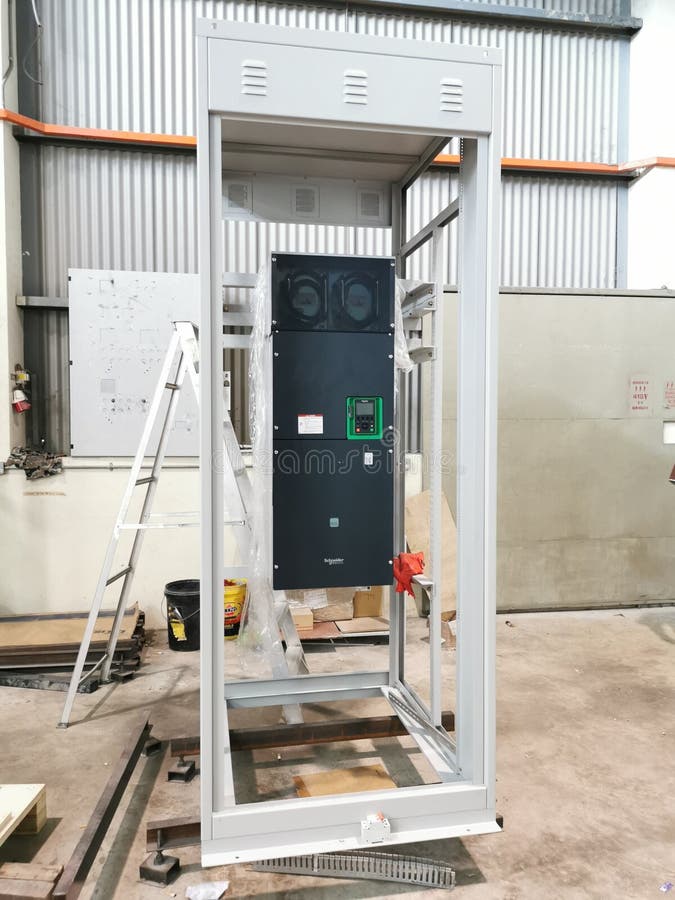 New Schneider Variable Speed Drive in the Factory. Use To Control Fans ...